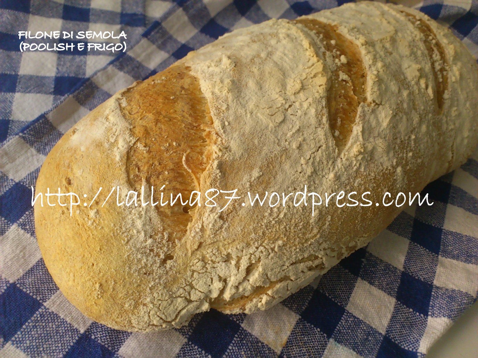 Filone di semola con autolisi, poolish e frigo (lievito naturale) | Un ...